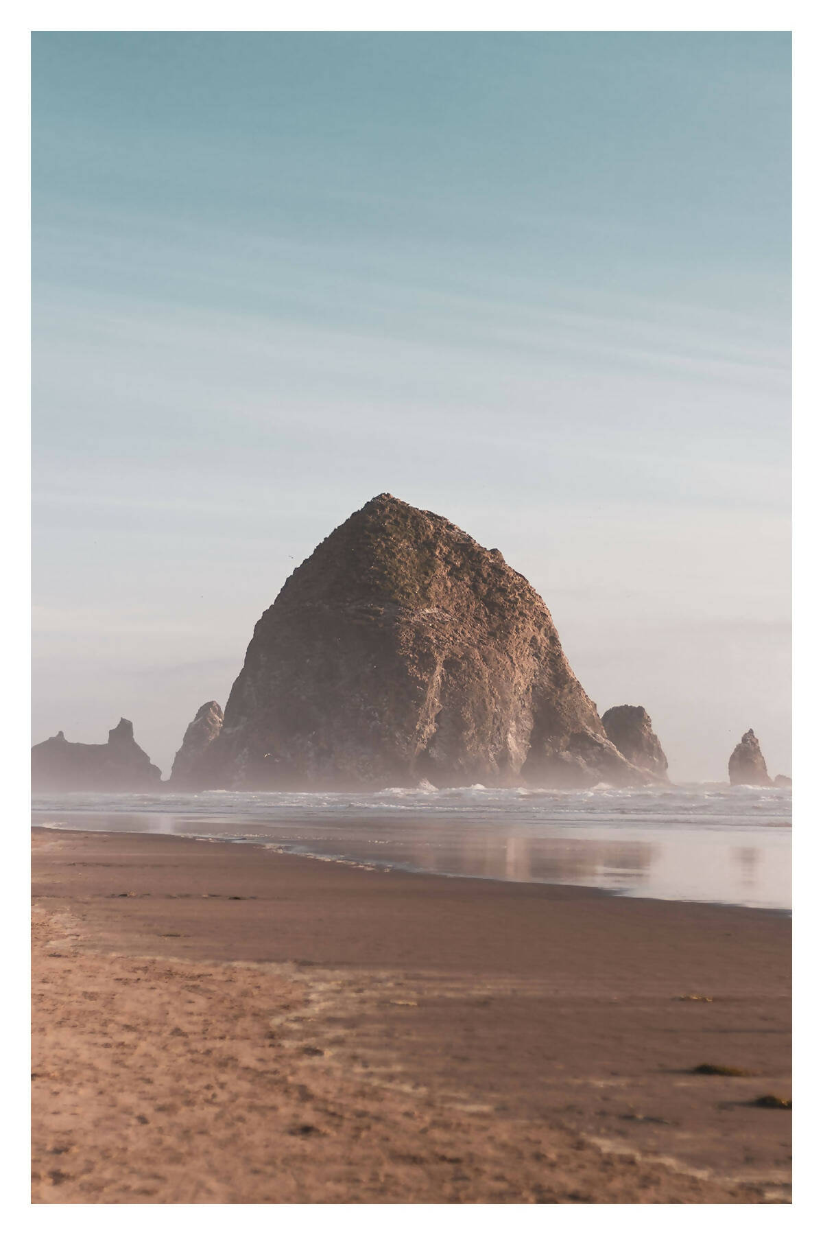 Haystack Rock Postcard Print